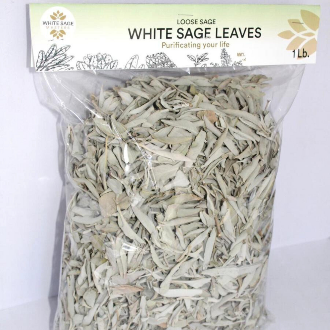 White Sage Loose Leaf 1 lb – White Sage Masters