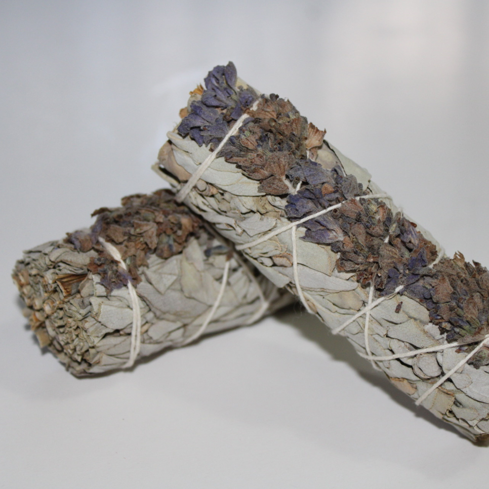White Sage & Lavender 4" – White Sage Masters